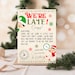 We're Late! Elf Santa's Helpers Apology Note Printable Fun & Festive ...
