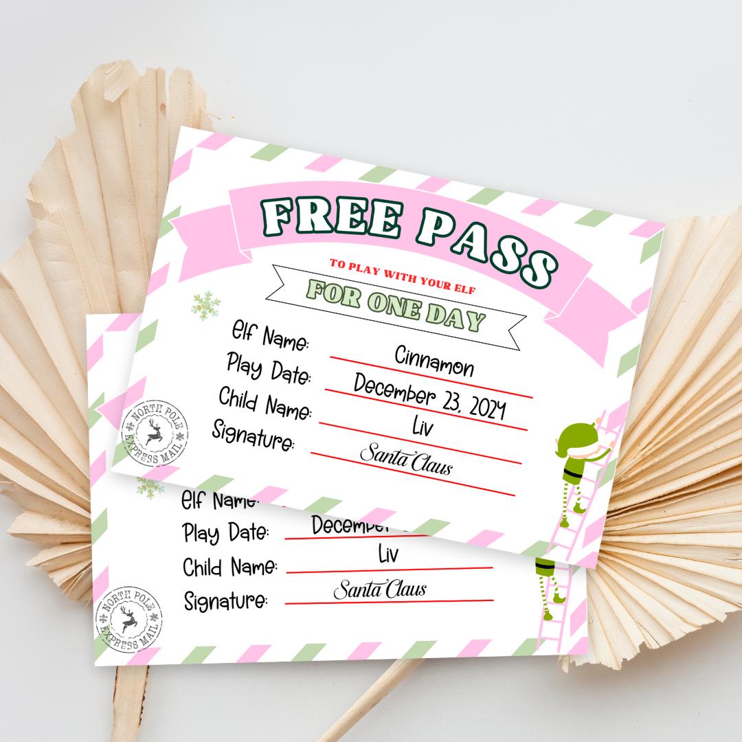 Elf Play Pass - Special Day to Touch, Play, and Make Magical Memories ...