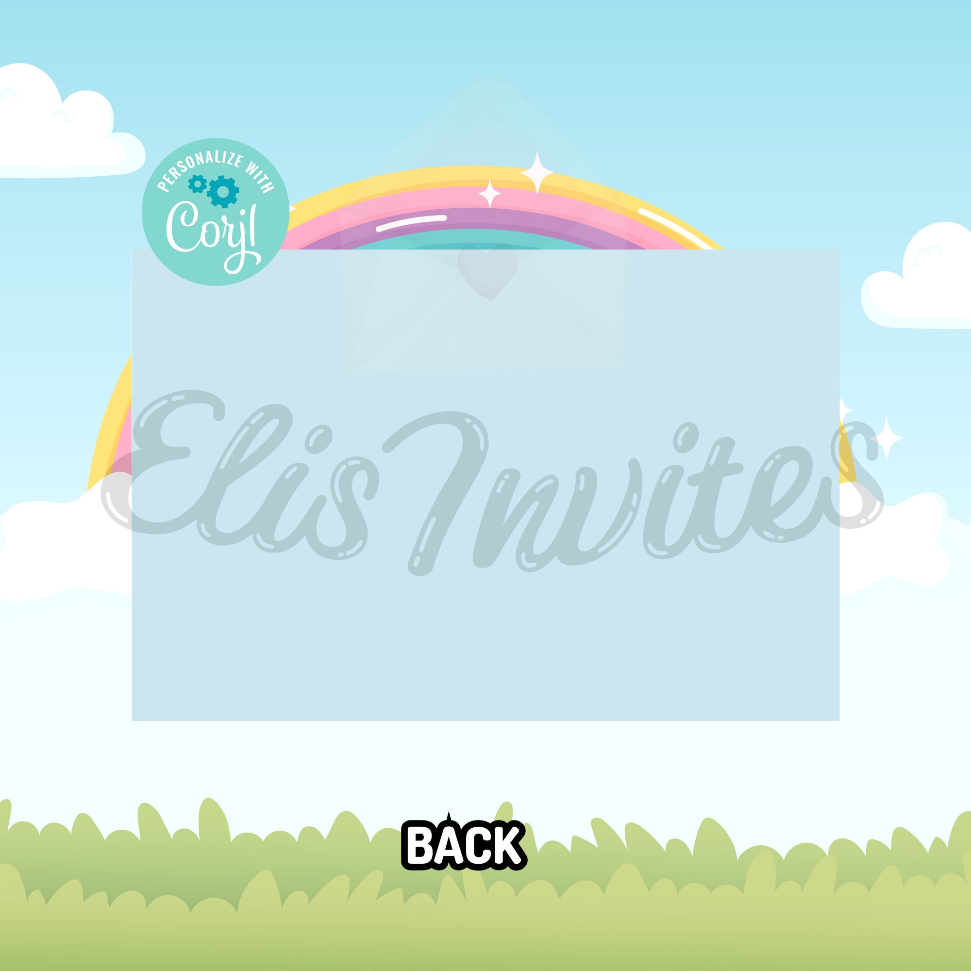 Corjl Princess 2 Pool Party Digital Birthday Invitation INSTANT ...