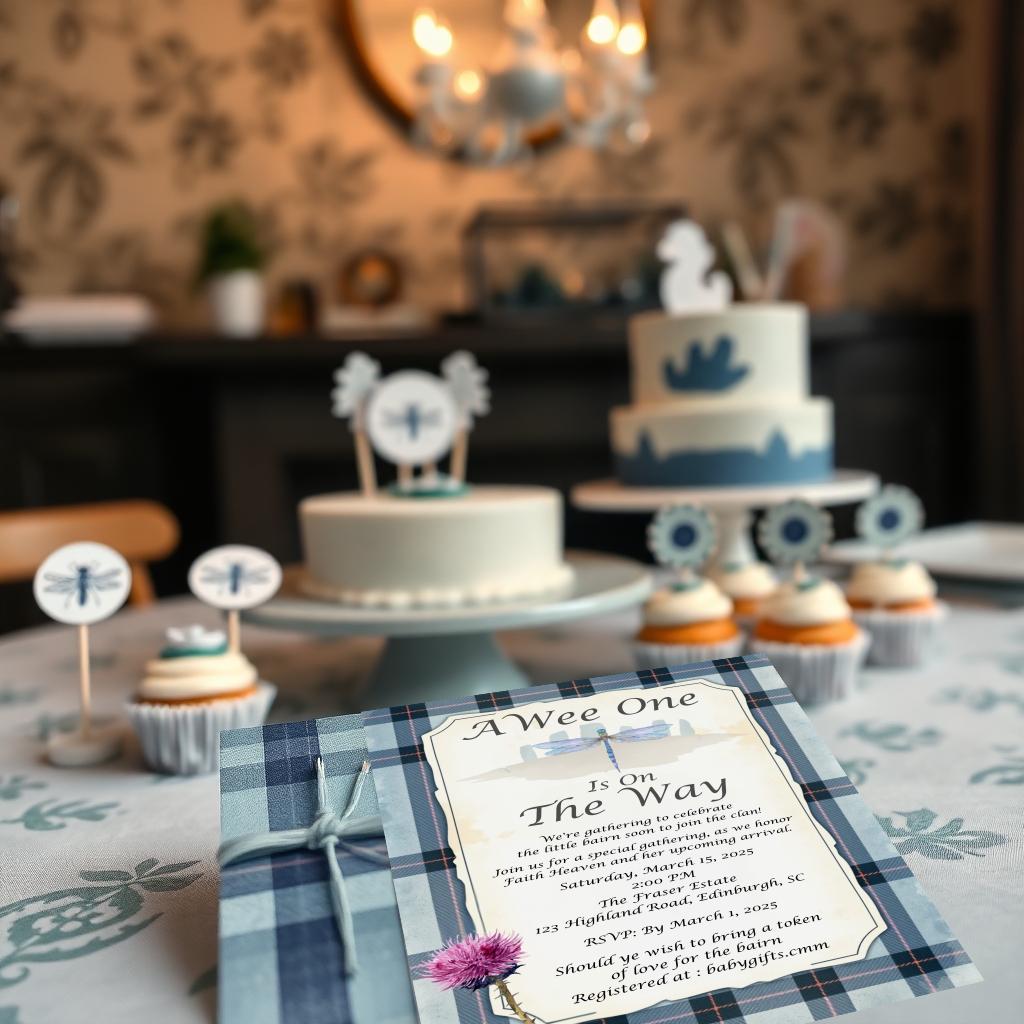 Outlander Inspired Baby Shower Wee Lass Lad Bairn Digital File Bookish ...