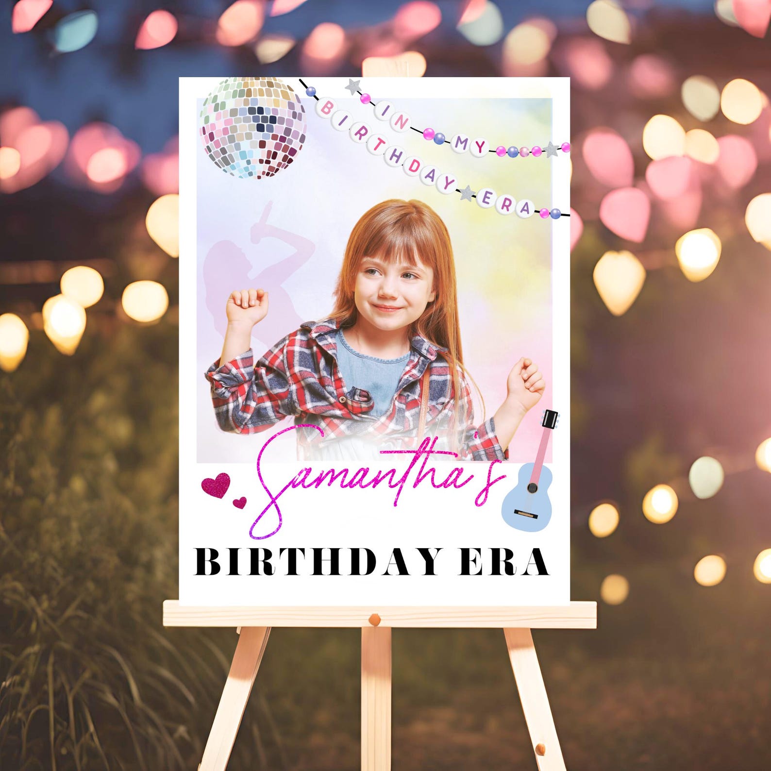 Birthday Era Lover Poster Party Sign Welcome Swifty Birthday Party ...