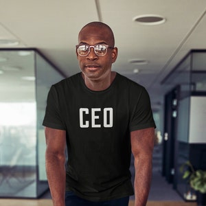 CEO Unisex T Shirt Motivational Hustle Entrepreneur Boss - Etsy
