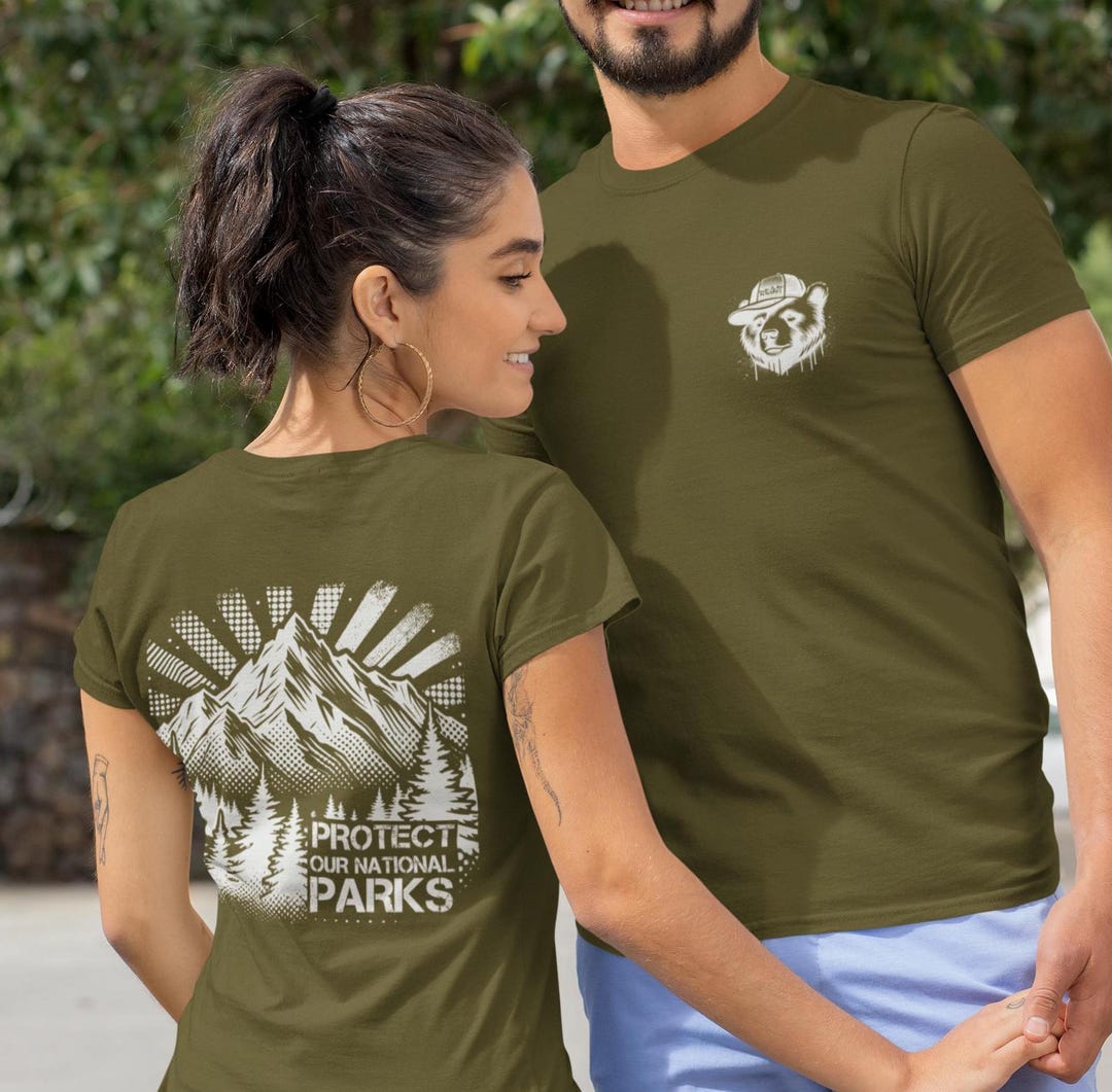 Save Our National Parks T-shirt, Protest Defunding, Graphic Tee, Nature ...
