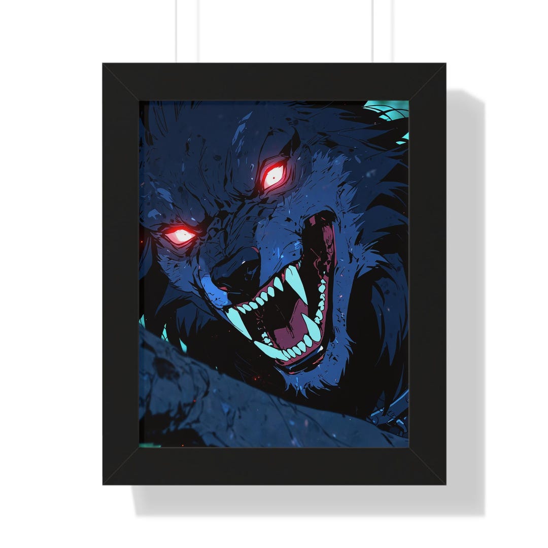 Halloween Anime Werewolf, Spooky Themed Haunted Trick or Treat, Scary ...