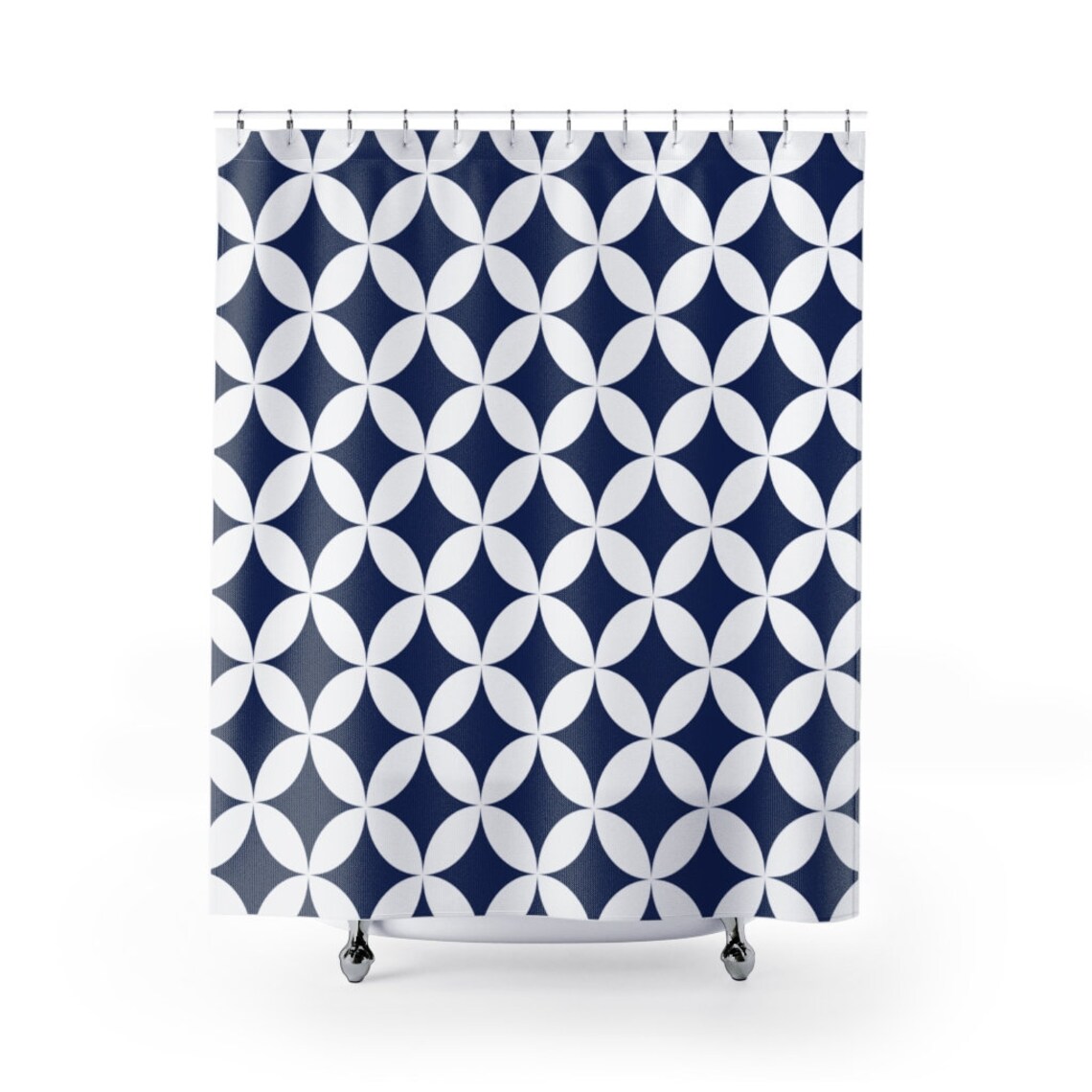 Beautiful Japanese Star Pattern Shower Curtains - Etsy