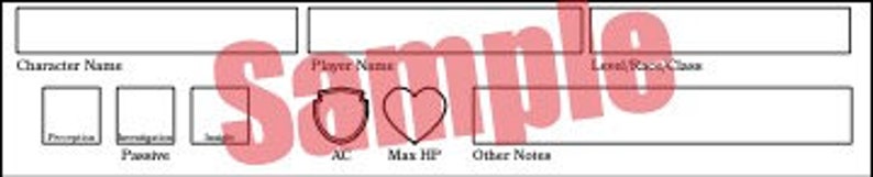 Dungeon Master Player Tracker PDF | Dungeons and Dragons | DM Tools - Etsy