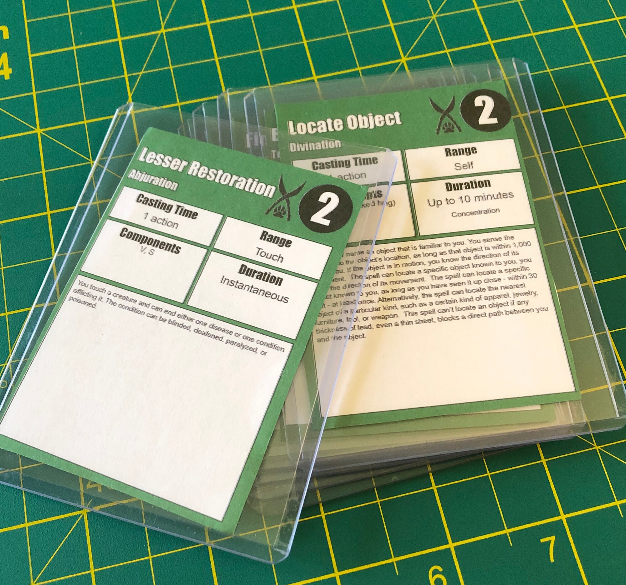 Custom Ranger Spell Cards D&D 5e PDF Download - Etsy Singapore
