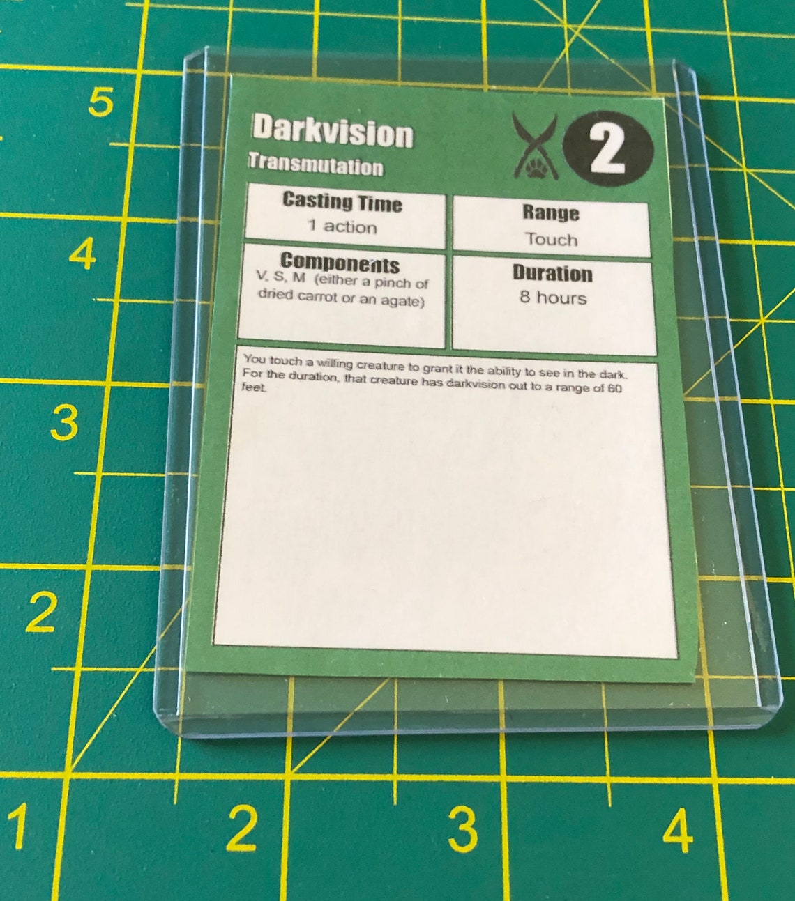 Custom Ranger Spell Cards D&D 5e PDF Download - Etsy