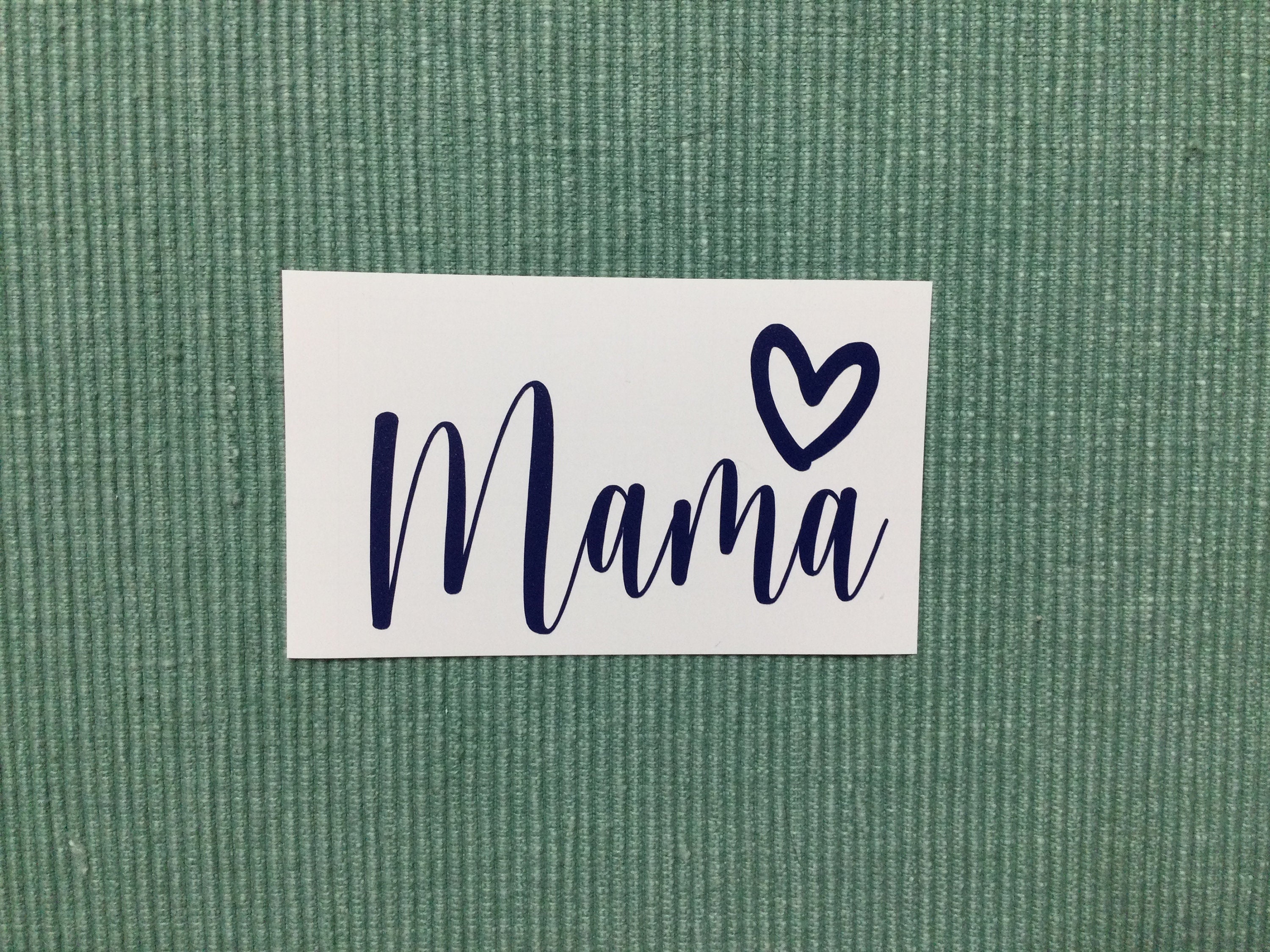 Mama Vinyl Decal DIY Mama Iron on Transfer Mom Gift T - Etsy