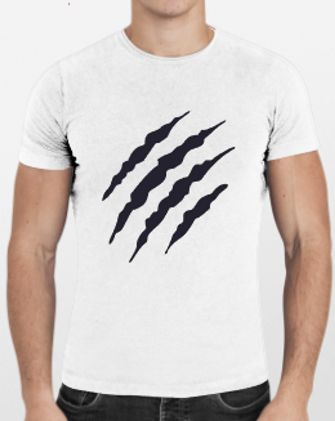 Claw Marks Vinyl Decal Iron on Transfer E215-B - Etsy