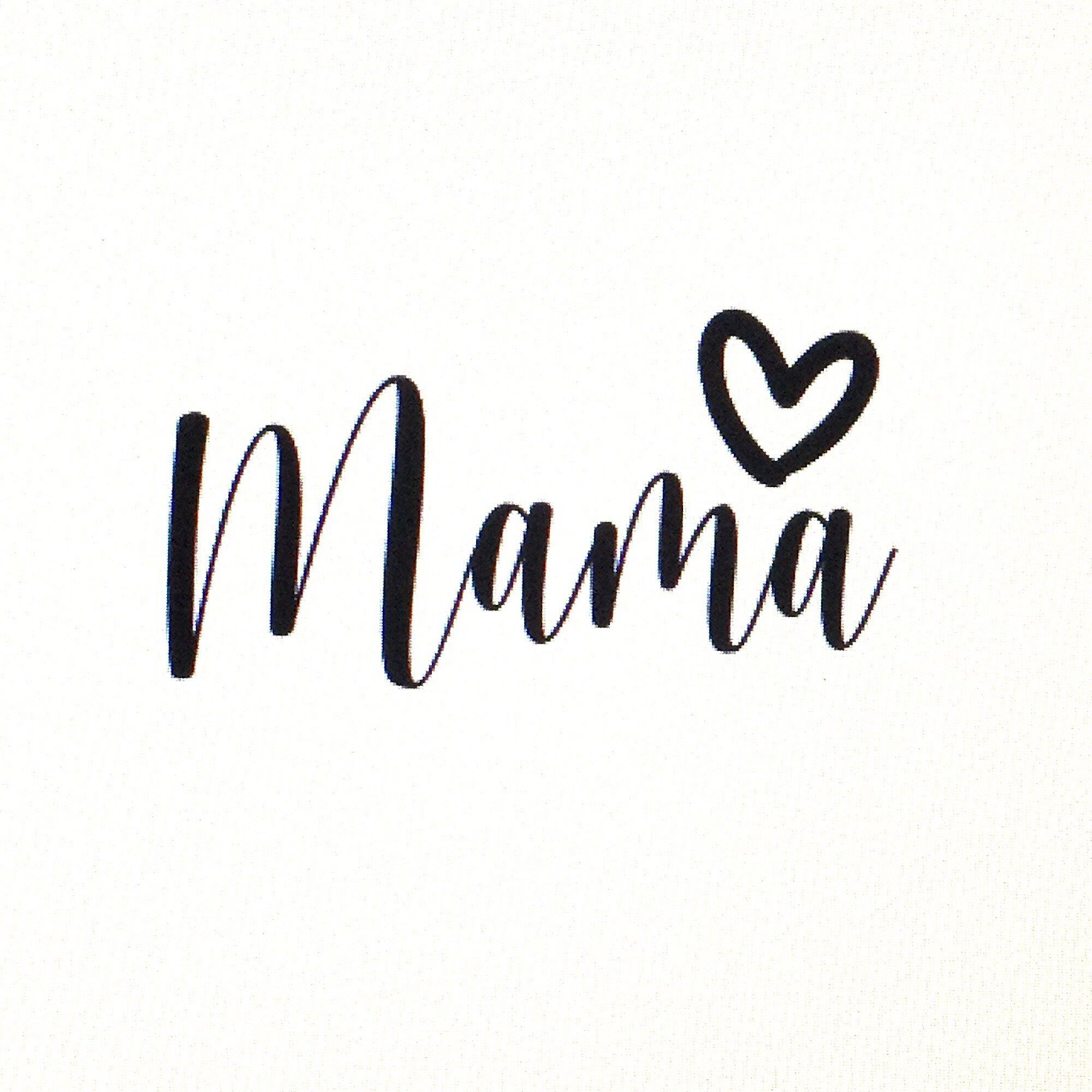 Mama Vinyl Decal DIY Mama Iron on Transfer Mom Gift T | Etsy