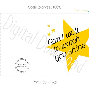 Printable Break a Leg Card - A6, Opening Night, Press Night, Good Luck ...