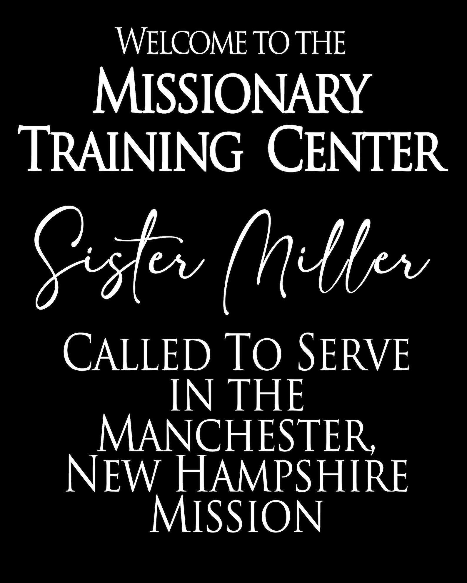 LDS Missionary at Home MTC Poster - Etsy