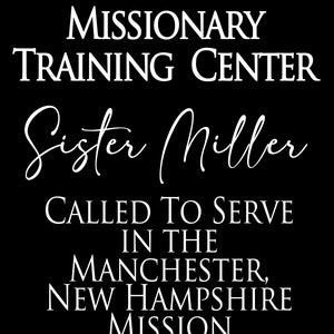 LDS Missionary at Home MTC Poster - Etsy