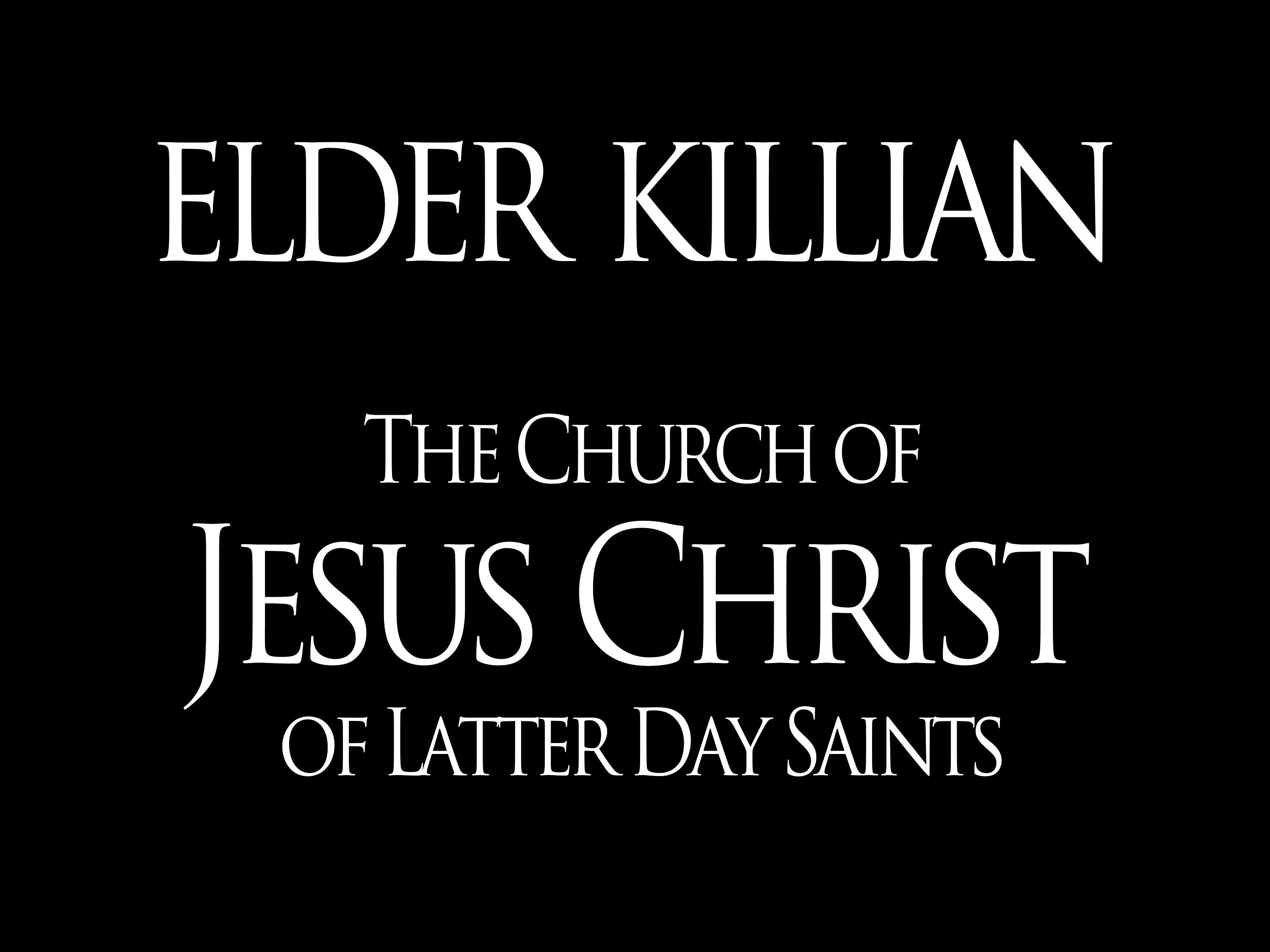 The Church Of Jesus Christ Of Latter Day Saints Missionary Tag