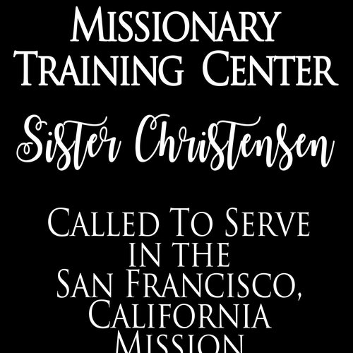 Three LDS Missionary Signs MTC at Home Signs Missionary - Etsy