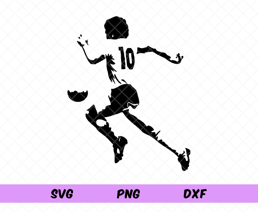 Diego Armando Maradona Svg, Stencil Portrait Svg, Maradona Silhouette Portrait Svg, Football ...