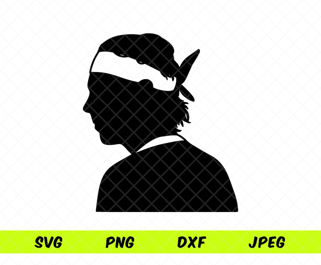 Rafael Nadal Silhouette Svg Rafael Nadal Side Profile - Etsy.de