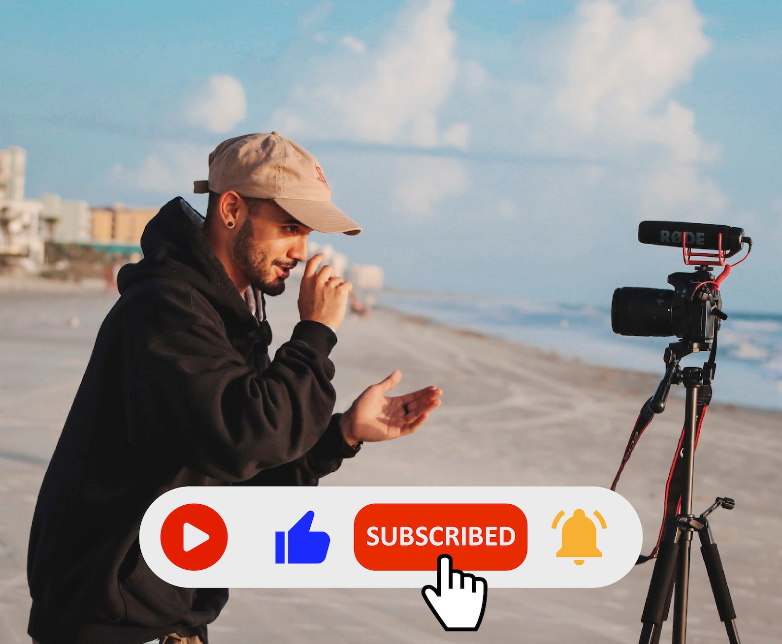 Animated Social Media Overlay Subscribe Like Notification - Etsy