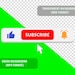 Animated Social Media Lower Thirds, Subscribe Like Notification Button, Intro Lower Third Button ...