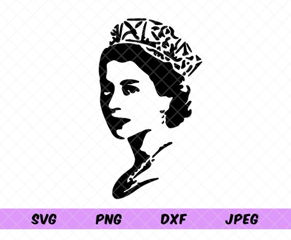 Queen Stencil Queen Elizabeth II Stencil – IdealStencils