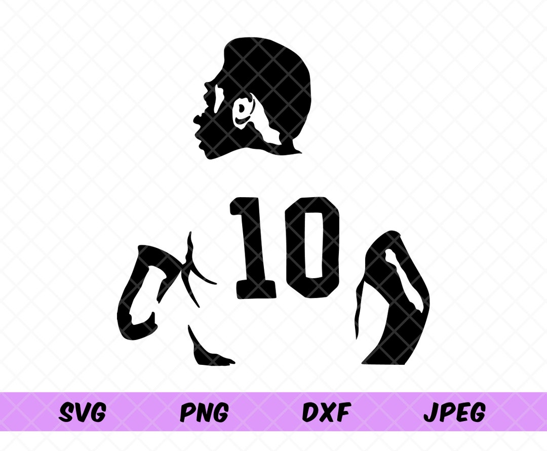 Pele Stencil Svg, Pele Silhouette Portrait Svg, Legend Svg, Brazilian ...
