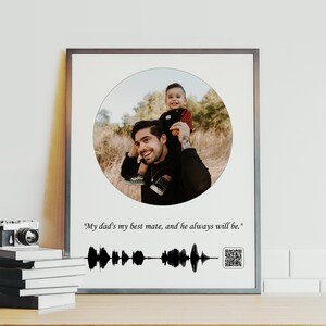 Custom Soundwave Art, Voice Recording Gift, Personalized Soundwave Wall ...