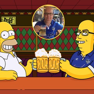 Simpsons Bar Simpsons Family Portrait Simpsonize Me - Etsy