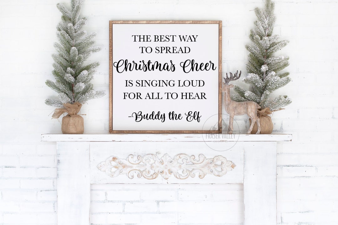 Buddy the Elf Svg, Christmas Cheer Svg, Elf Movie Quote Svg, Christmas ...