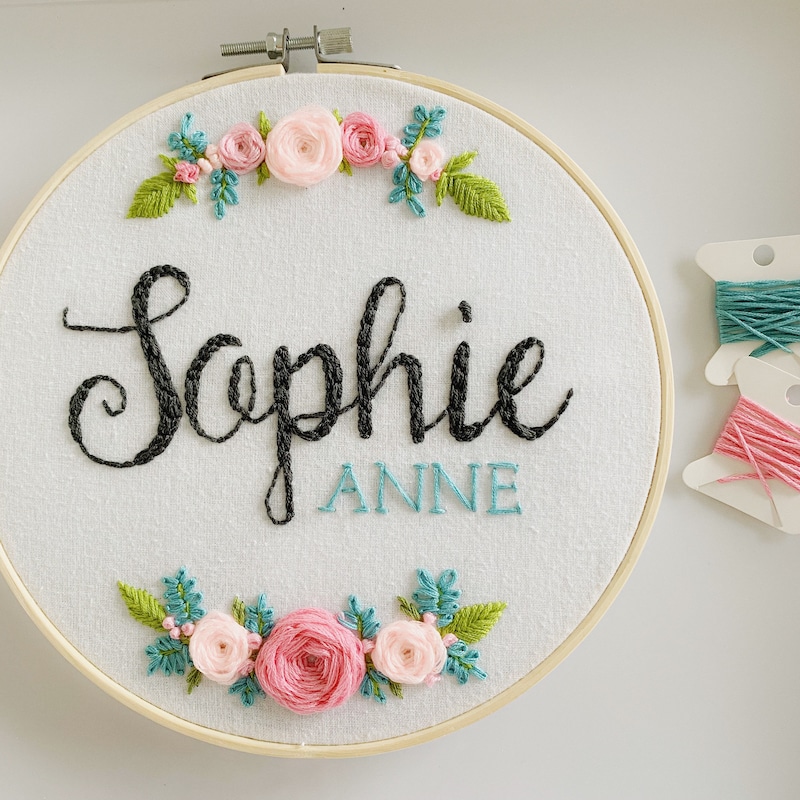 Hand Embroidery Hoop - Etsy