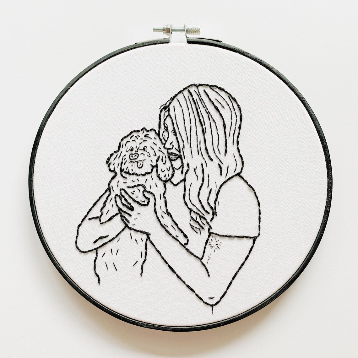 Custom Hand Embroidery Portrait | Etsy