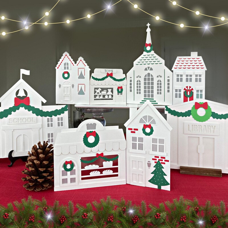 Village Svg - Etsy