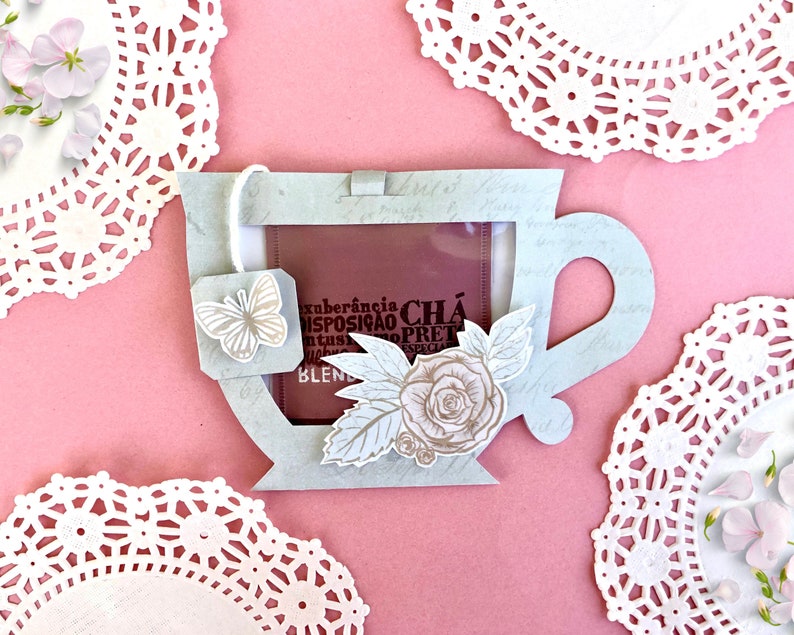 Tea Bag Holders SVG. Get This Coffee Tea Cup Bundle Perfect - Etsy