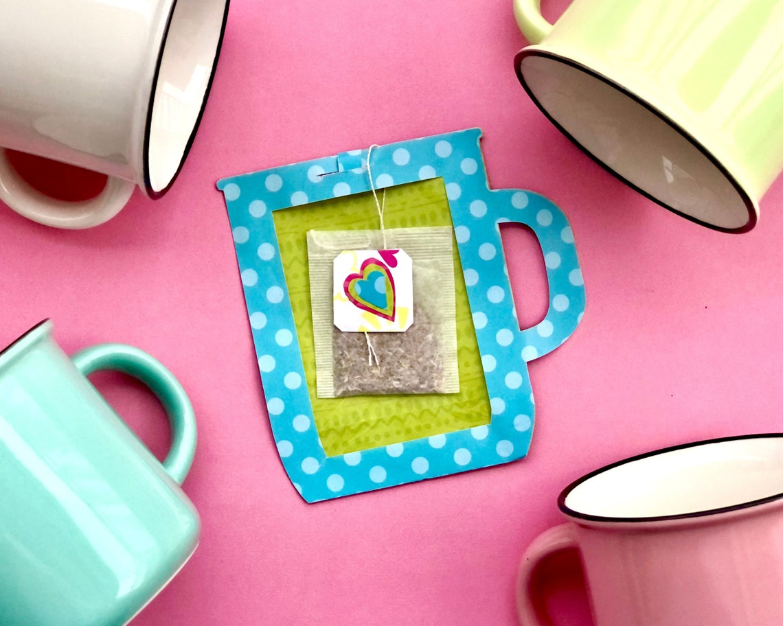 Tea Bag Holders SVG. Get This Coffee Tea Cup Bundle Perfect - Etsy
