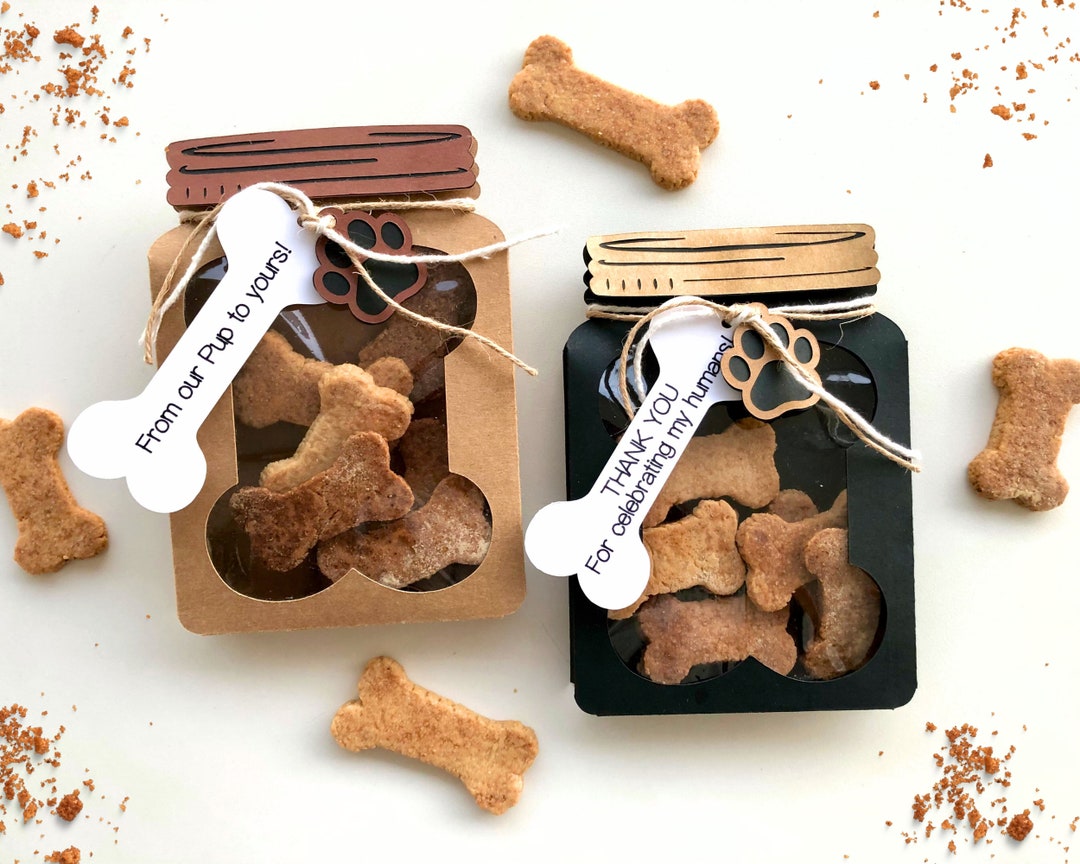Dog Treat Bag SVG: Bone & Paw Tag, Wedding Favor (digital Download) - Etsy