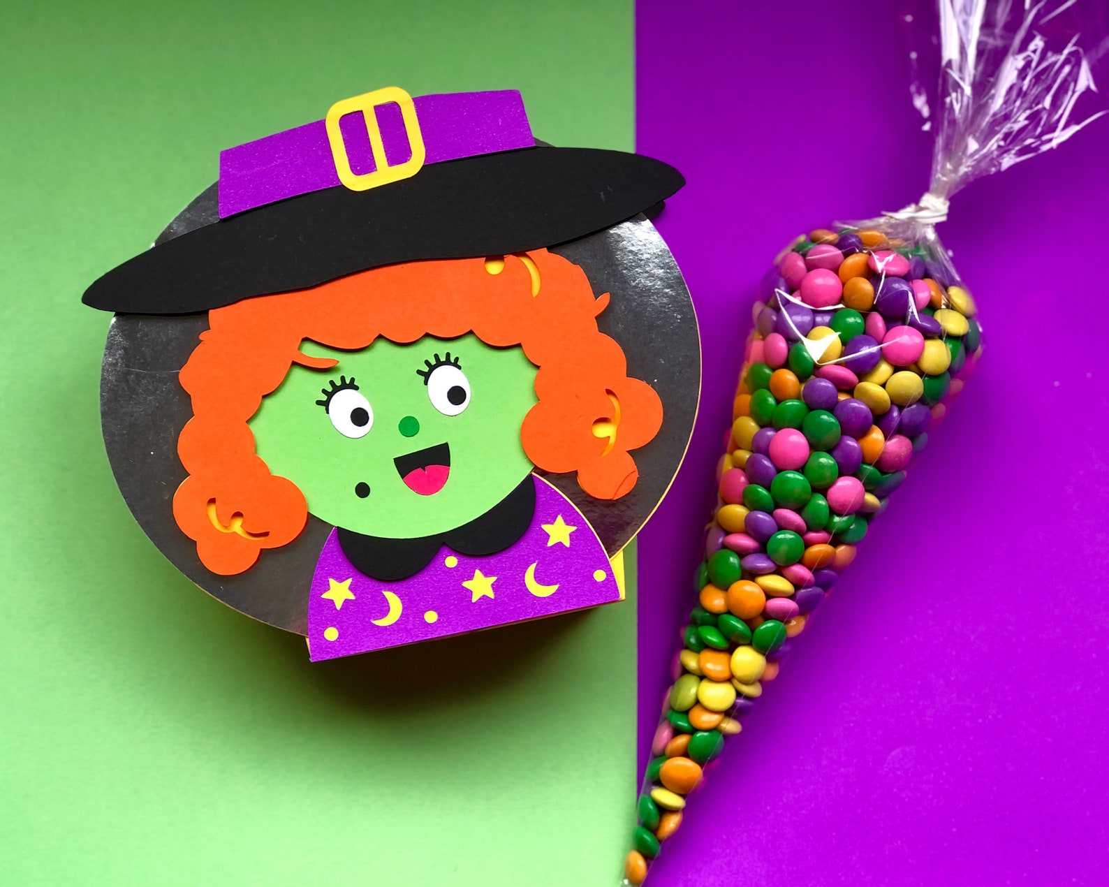 Witch Box SVG. Get This Cute Halloween SVG and Make Party - Etsy