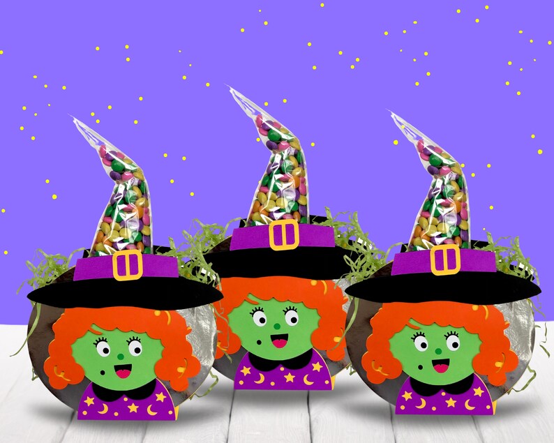 Witch Box SVG. Get This Cute Halloween SVG and Make Party - Etsy