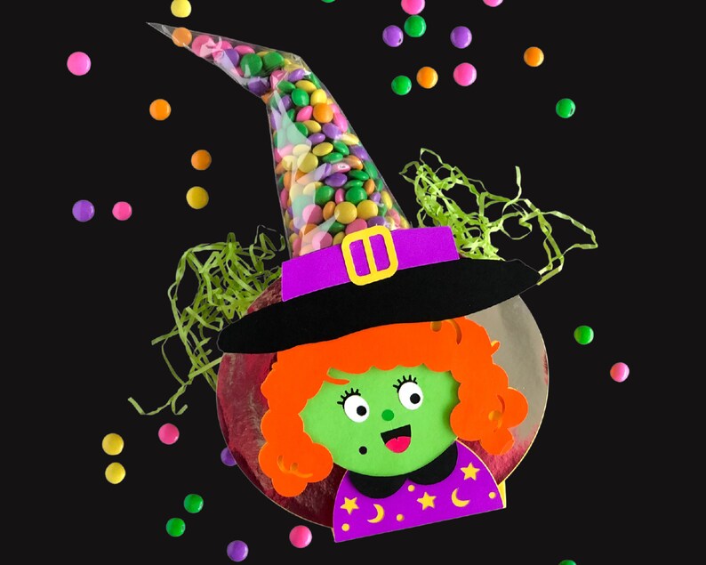 Witch Box SVG. Get This Cute Halloween SVG and Make Party - Etsy