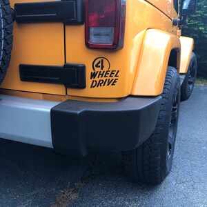 4 wheel drive decal | Etsy