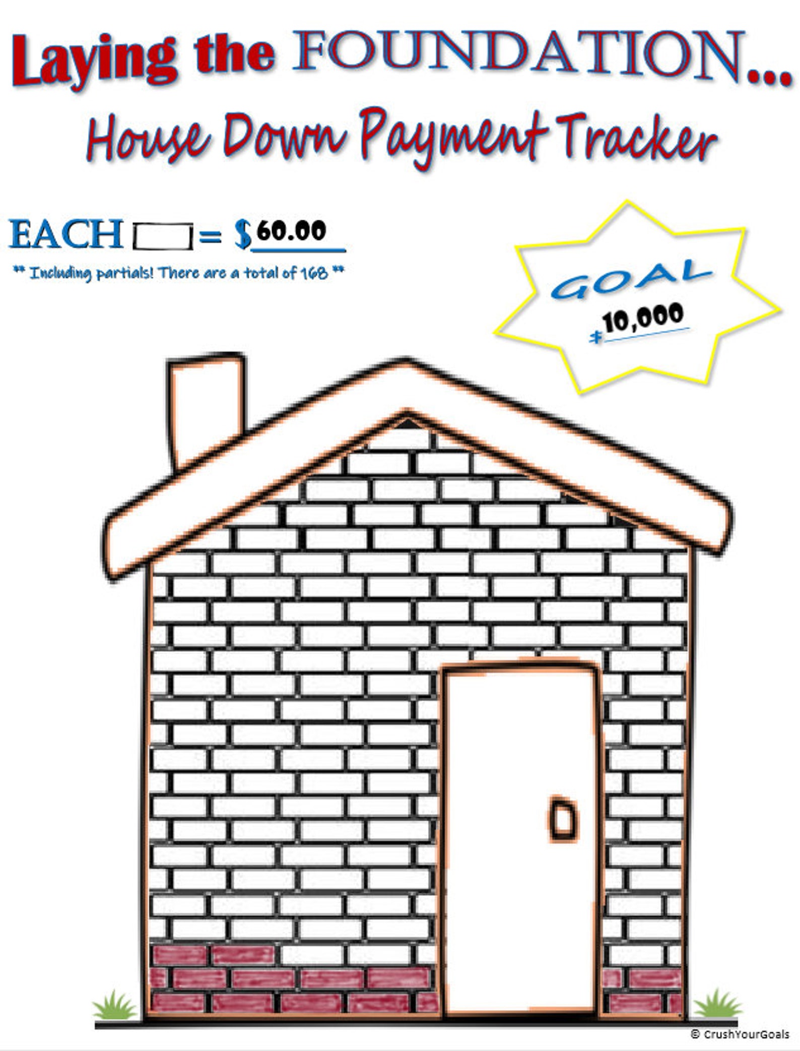 House Down Payment Savings Tracker! Dave Ramsey, Savings Tracker ...
