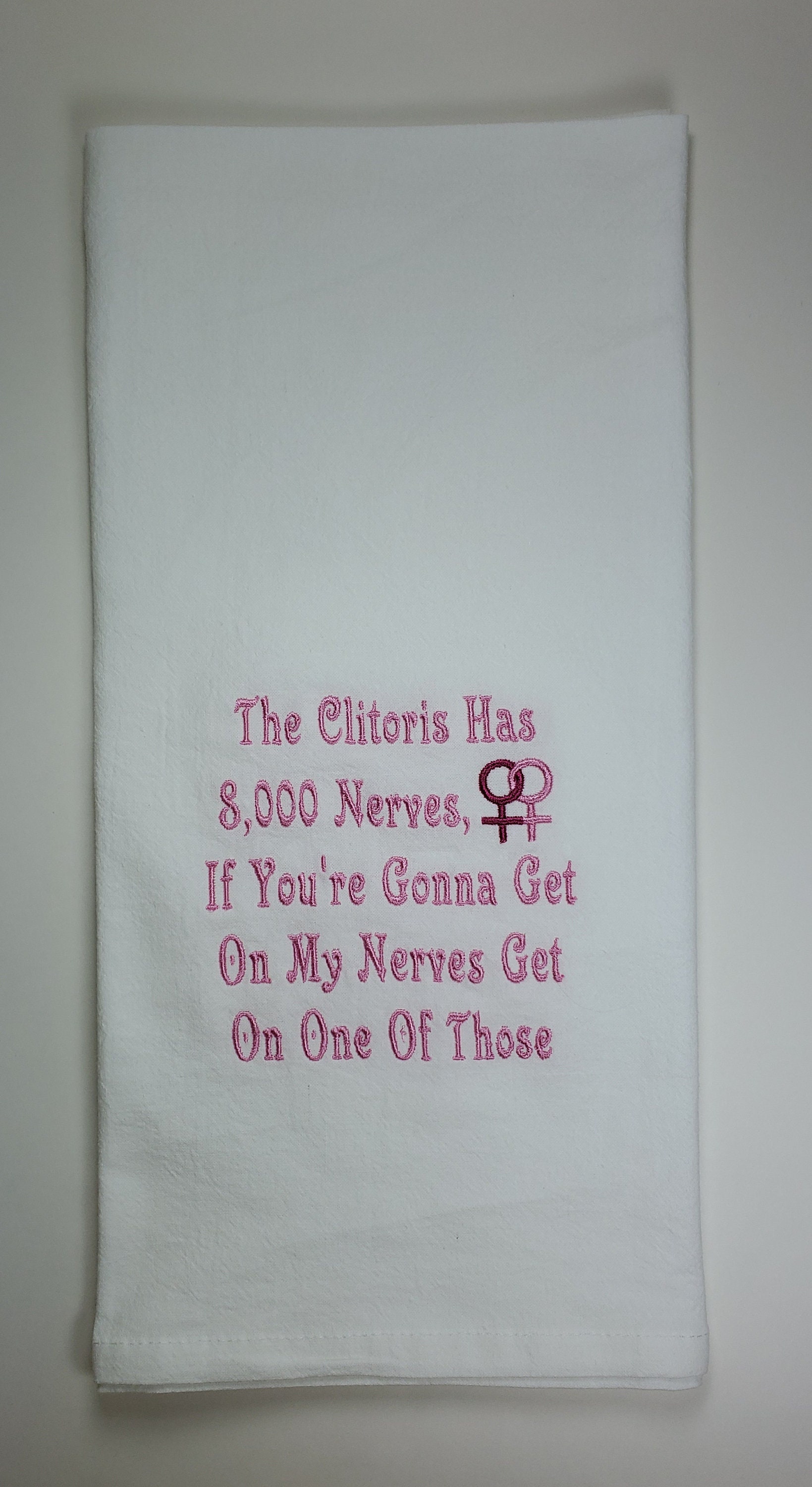 The Clitoris Has 8,000 Nerves, If You're Gonna Get on My Nerves Get on One of Those - Etsy