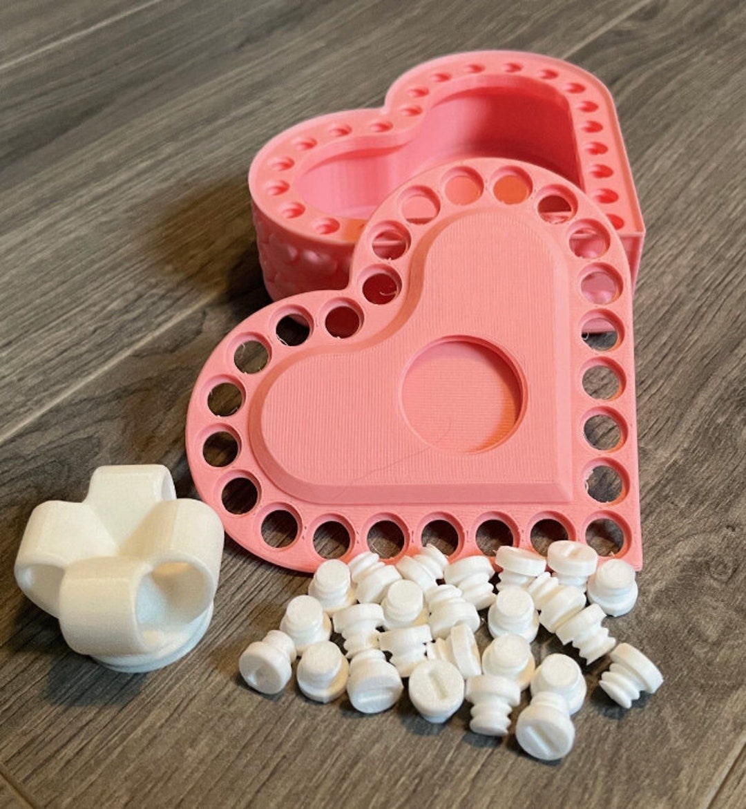 Valentine's Day Impossible Gift Box puzzle Box - Etsy