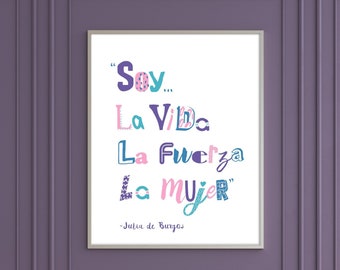 Julia De Burgos Art - Etsy