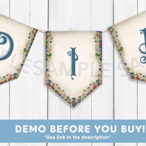 Medieval Banner - Etsy