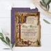 Vintage Map Birthday Invitation Template, RPG Invite_dungeons and ...
