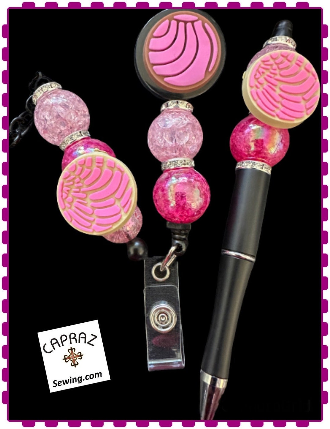 Concha Beaded Pens - Etsy