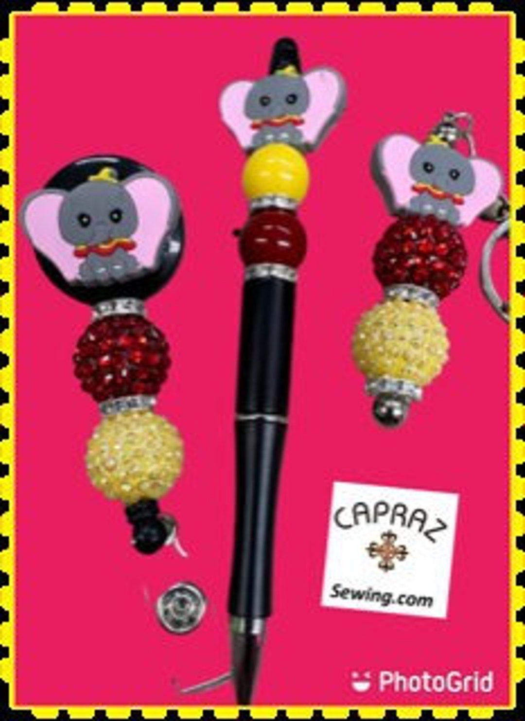 Elefante Dumbo Beaded Pen - Etsy