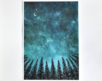 Starry Sky Print | Etsy