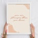Boho Poster / Blush Pink Wall Art for Boho Theme Decor - Etsy