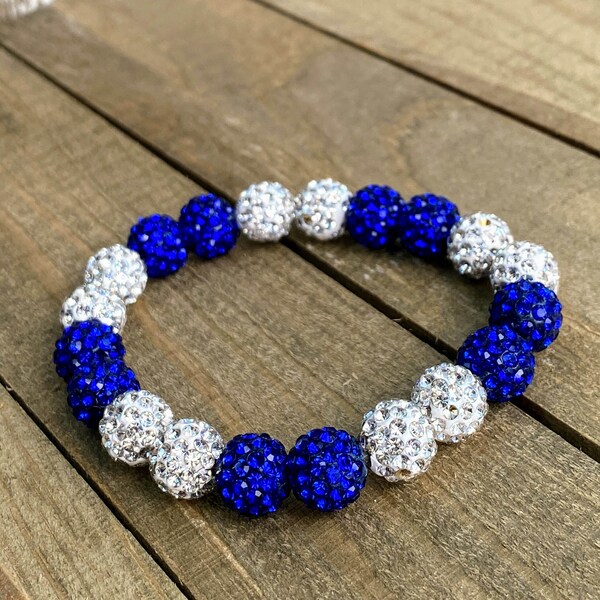 Royal Blue Bracelet - Etsy